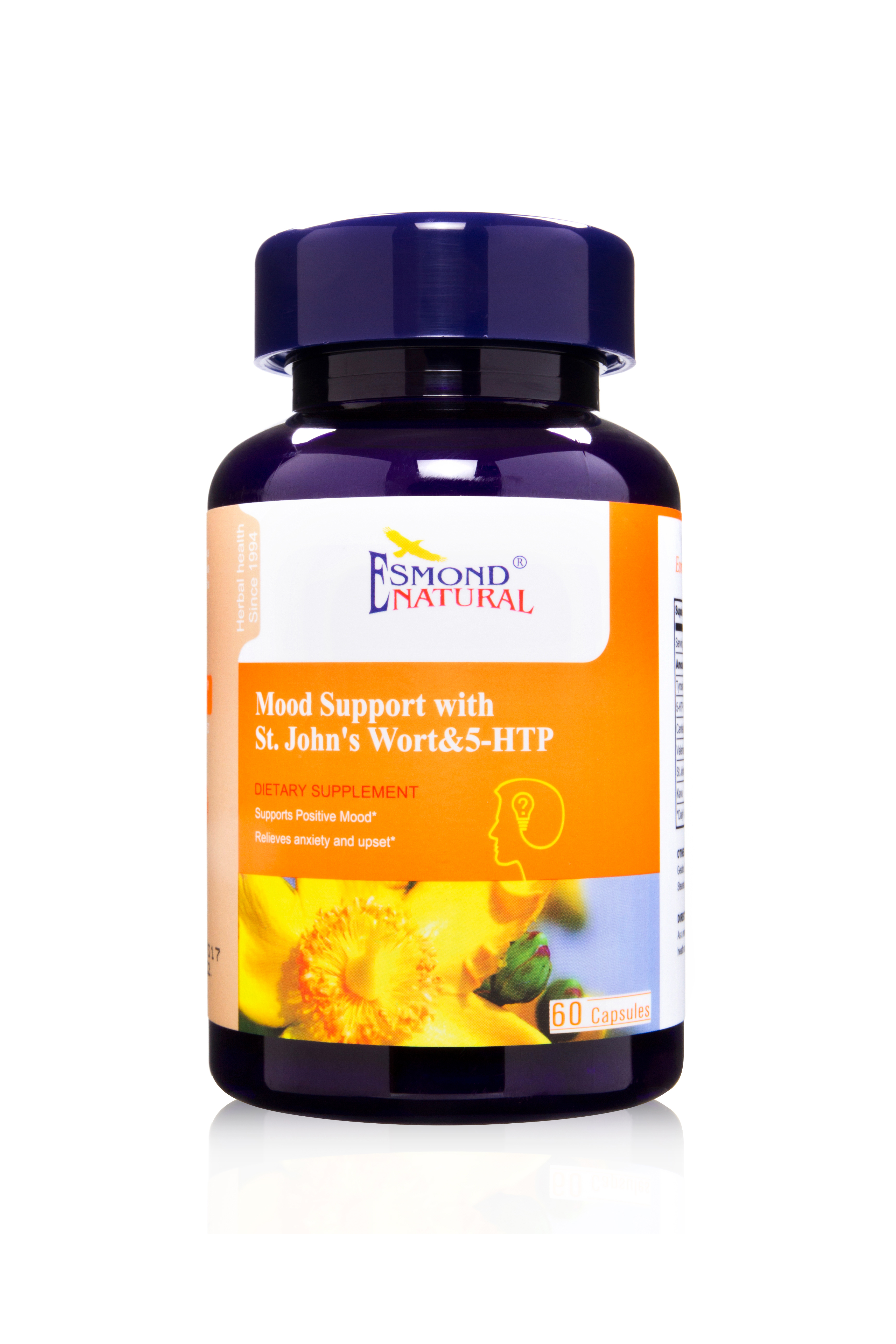 Mood Support with St. John’s Wort&5-HTP Capsule – Esmond Natural